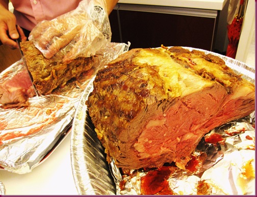 jin loves to eat: Prime Rib Dinner at the Chua Residence